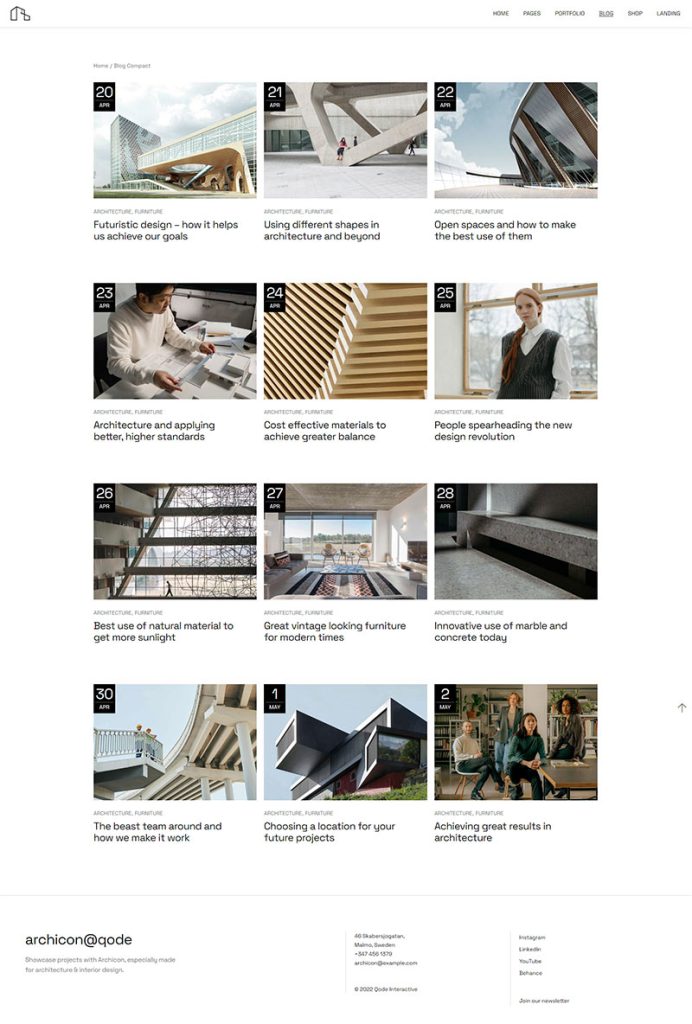 Landing – Archicon