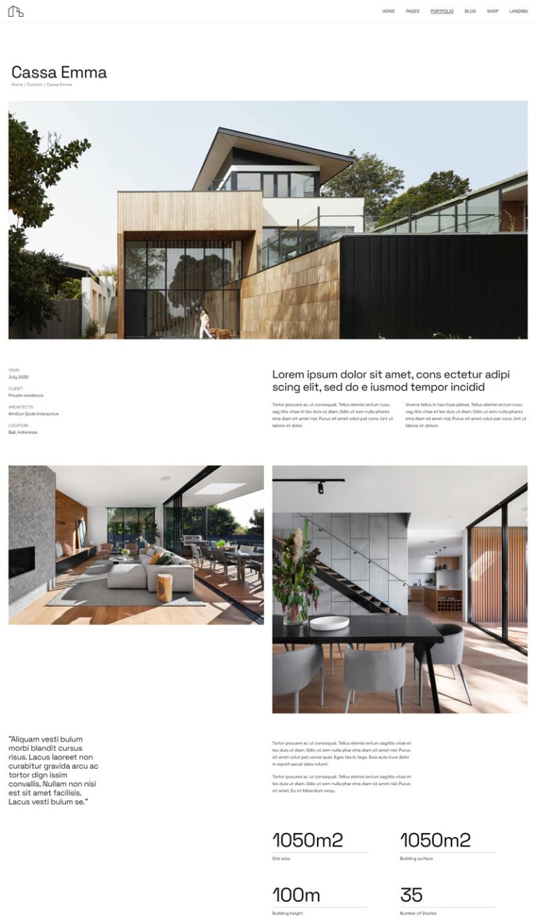 Landing – Archicon